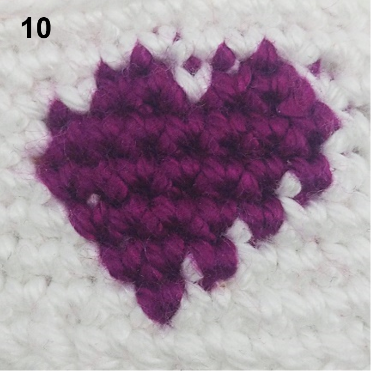 Häkeltechniken und Tipps für Amigurumi – Feste Maschen als V-Maschen ...