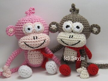 Wild Life XXL - Monkey Charly - Crochet pattern