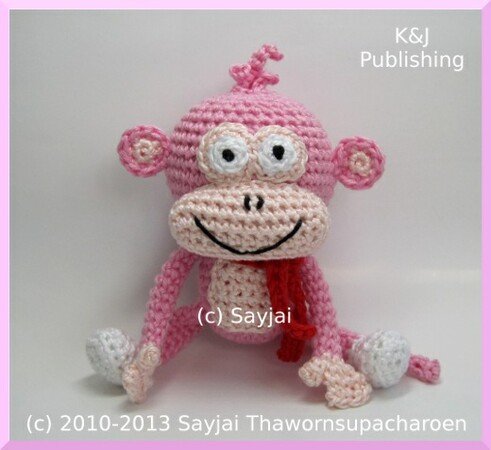 Cheeky Monkeys, Amigurumi Crochet Patterns