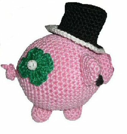 Crochet pattern - Tutorial - Amigurumi - Good Luck Charm - Lucky Pig ...