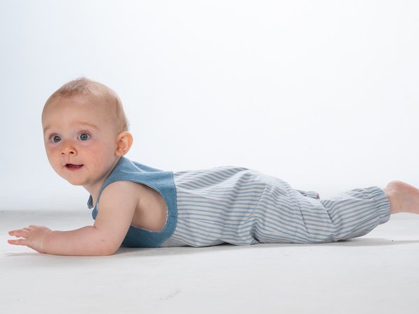 Lined baby overall dungaree sewing pattern for childre LILLI&BO + BOBBY
