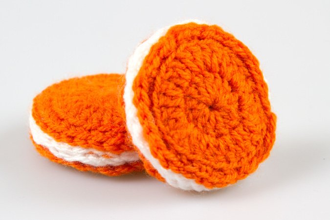 Amigurumi Cookies Crochet Pattern Food DIY