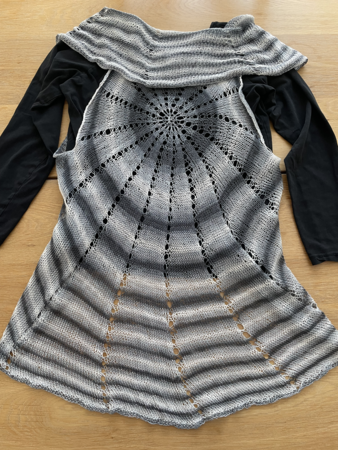 Knitting pattern Circle Jacket