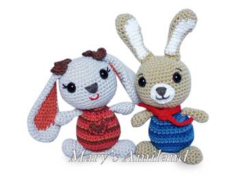 Charley Bull Cow The Ami - Amigurumi Crochet Pattern - Digital Download