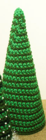 3 size Cone Christmas Tree Crochet Patterns