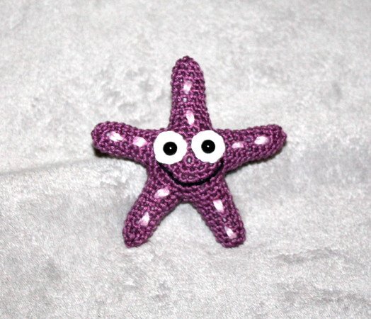 Mini Seestern Häkelanleitung