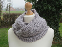 Kindermütze stricken // Kinderloop stricken