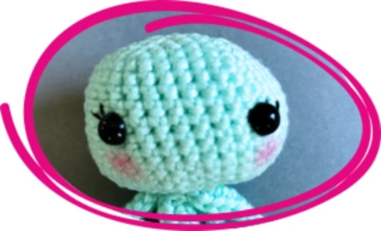 Häkelanleitung Karla, die kecke Krake - Amigurumi
