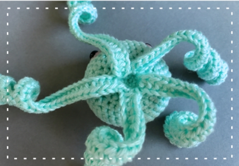 Häkelanleitung Karla, die kecke Krake - Amigurumi