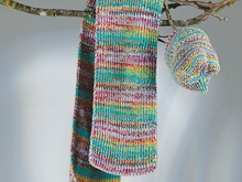 Kindermütze stricken // Kinderloop stricken