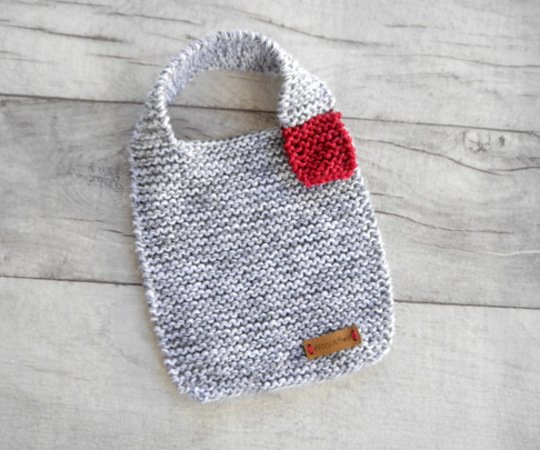 Knitting Pattern – BABY BIB basic – No.168E-2