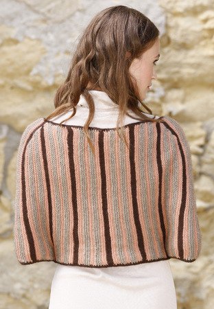 Cape stricken // Poncho // Damenoberteil