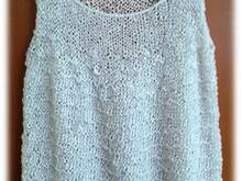 Top stricken /// quergestricktes Zopfmuster