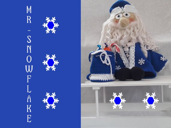 Häkelanleitung Mr. Snowflake