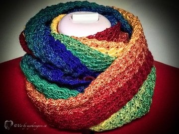 Rainbow-Loop 2020 gehäkelt