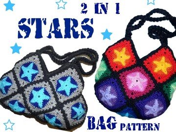 Crochet crossbody bag pattern woman tote bag aesthetic baguette clutch BAG3