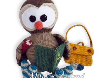 Charley Bull Cow The Ami - Amigurumi Crochet Pattern - Digital Download