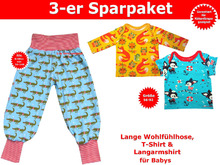 Schnittmuster Baby Shirt & Baby Strampler - inkl. Nähanleitung