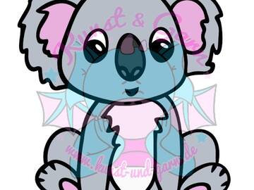 Plotterdatei Animalfriends Koala
