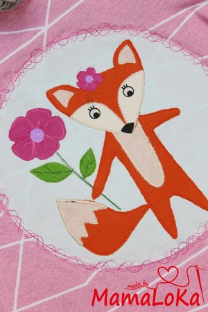 Applikationsvorlage Flora Fox