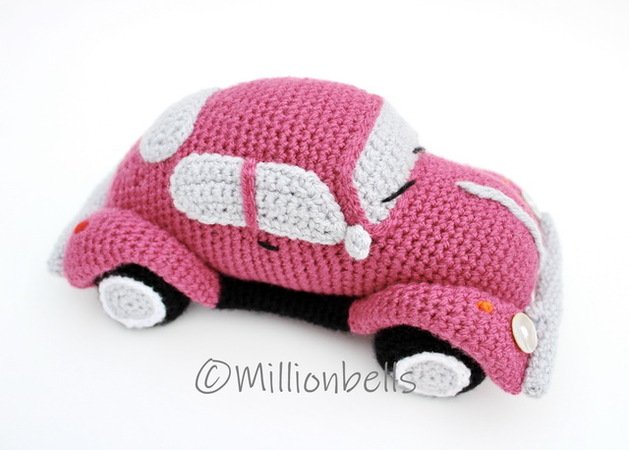Classic Beetle Amigurumi Crochet Pattern PDF