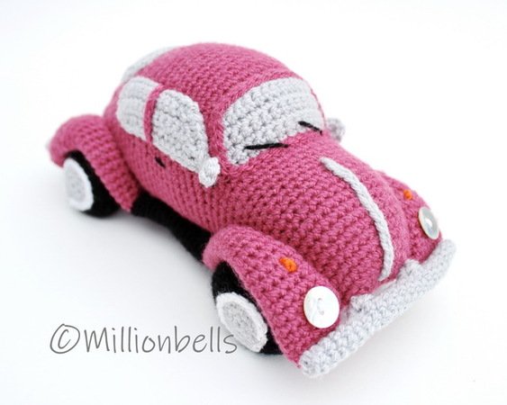 Classic Beetle Amigurumi Crochet Pattern PDF