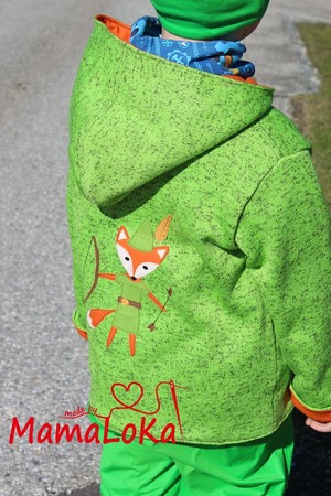 Applikationsvorlage Robin von Foxley