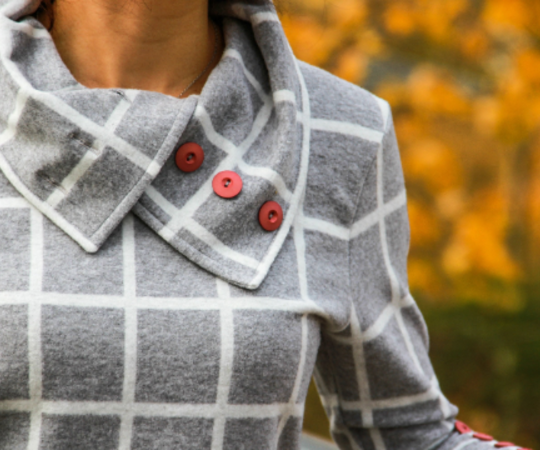Ladies Autumn / Winter Dress Sewing Pattern