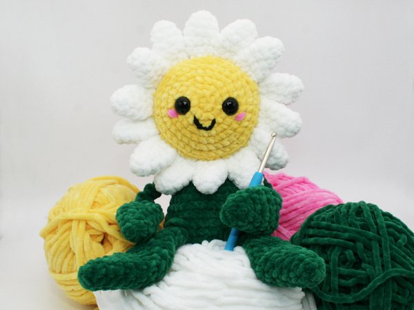 Happy Little Flower - Crochet Pattern
