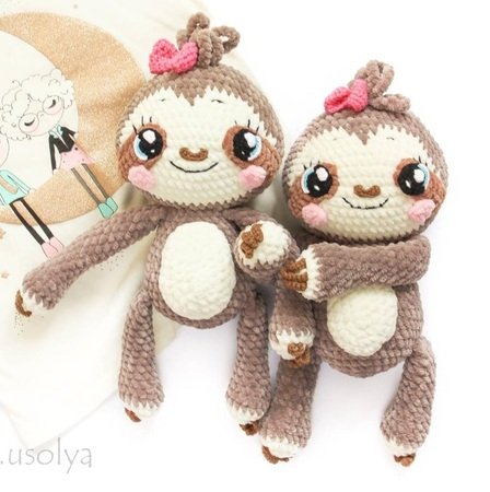 Baby Sloth Crochet Pattern - Create Your Own Cute Amigurumi