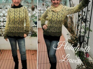 Pulli häkeln // Dreiecks-Grannys häkeln / PDF