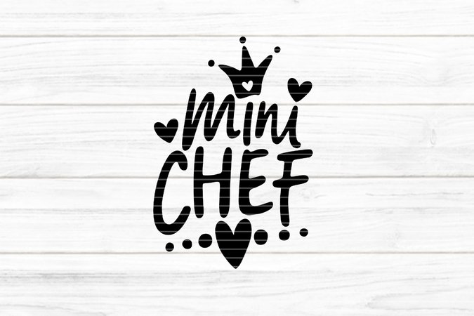 Mini Chef Plotterdatei SVG DXF FCM