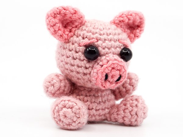 Amigurumi Mini Pig Crochet Pattern