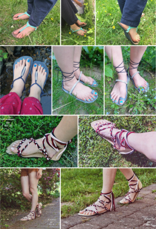 Huaraches - DIY Barfußsandalen Bastelanleitung