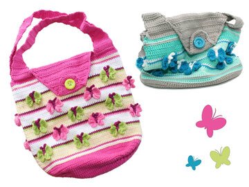 Butterfly Bag - Crochet Bag - Crochet Pattern