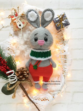 Amigurumi pattern Crochet Rabbit Charlie