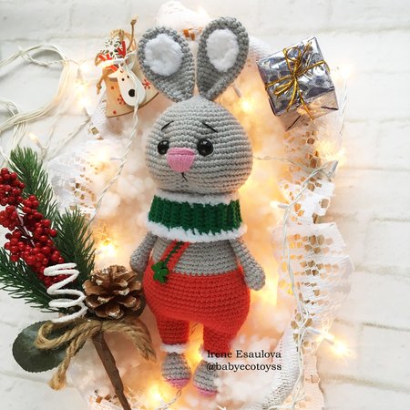 Amigurumi pattern Crochet Rabbit Charlie