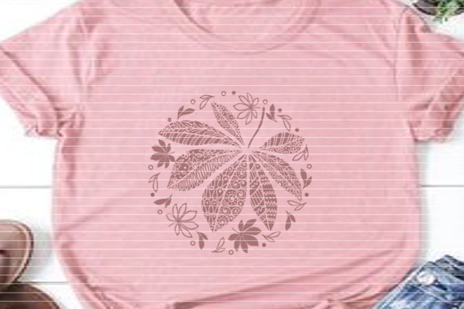 Blätter Deco Plotterdatei SVG DXF FCM