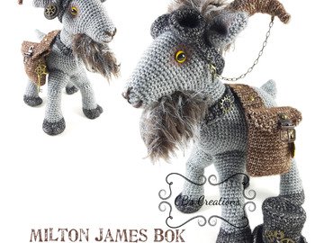 Chef Antoine, Amigurumi Hakelanleitung