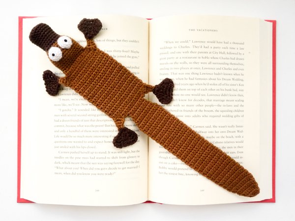 Aquatic Animal Bookmarks PDF Crochet Pattern Bundle