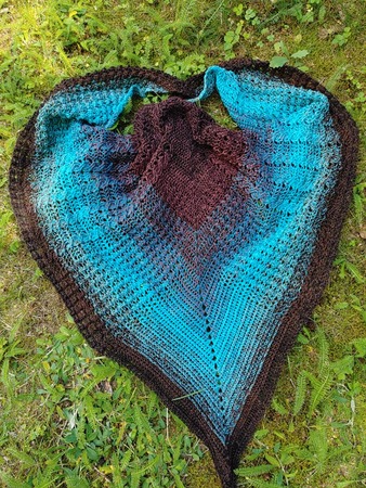 Anleitung Little Skate (Kleiner Rochen) Dreieckstuch