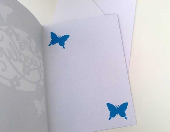 Karte Good by Plotterdatei SVG DXF FCM