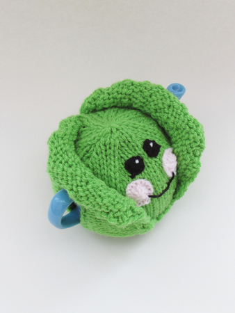 Brussels Sprouts Mini Tea Cosy Knitting Pattern