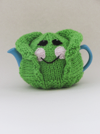 Brussels Sprouts Mini Tea Cosy Knitting Pattern