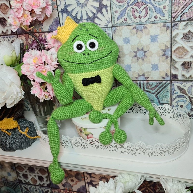 Frosch häkeln // tolles Amigurumi häkeln