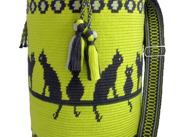 Anleitung für Mochila „Cats“/ Single-Thread-Technik der Wayuu“