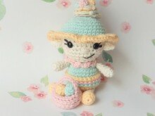 Felton in Snowman Costume- Crochet Amigurumi Pattern- English