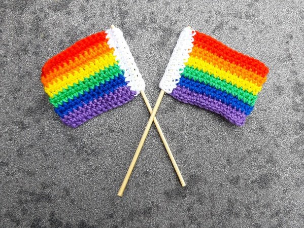 Pride Accessoires - Häkelanleitung