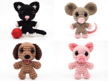 Forest Animals PDF Crochet Pattern Bundle