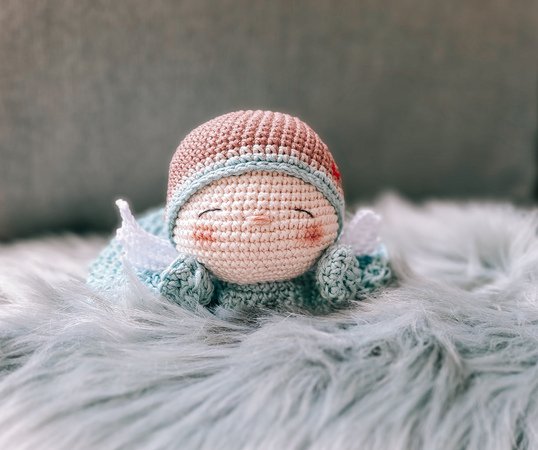 Guardian Angel Lovey - English pattern